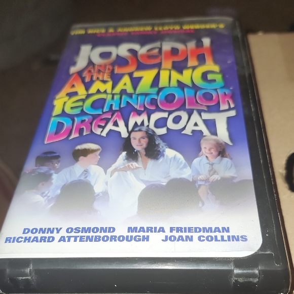 Media | Joseph And The Amazing Technicolor Dreamcoat Vhs | Poshmark
